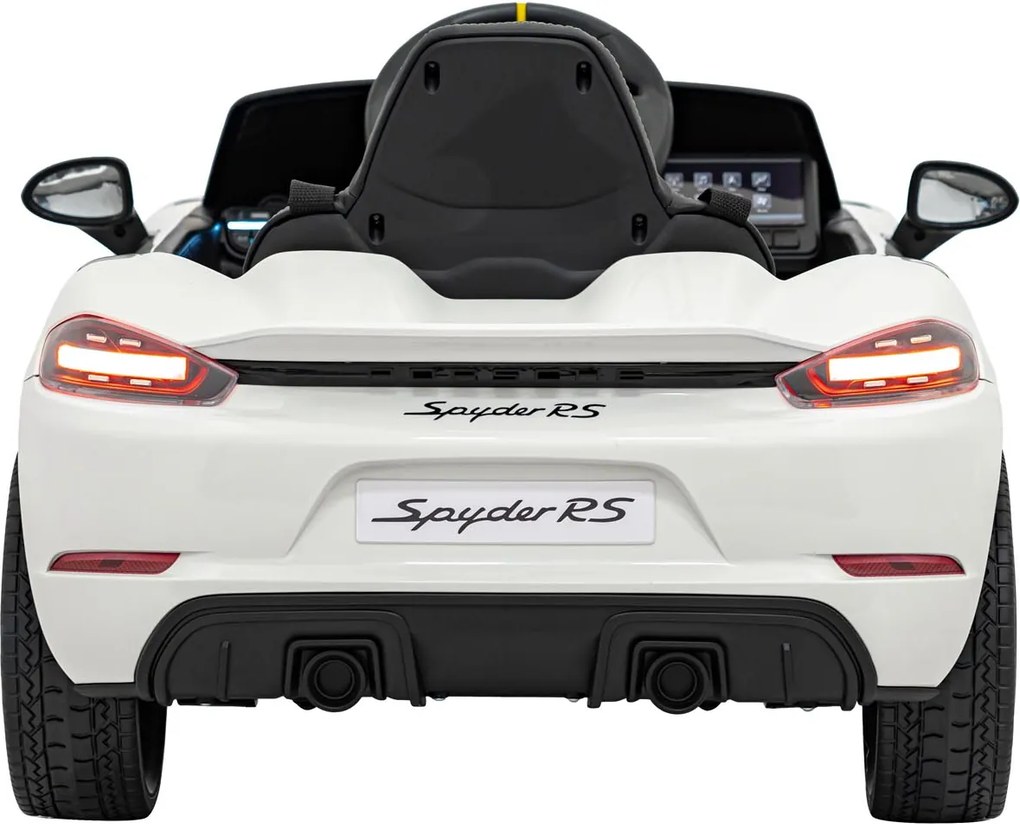Ramiz Dětské autíčko Porsche Spyder RS 718, bílý lak