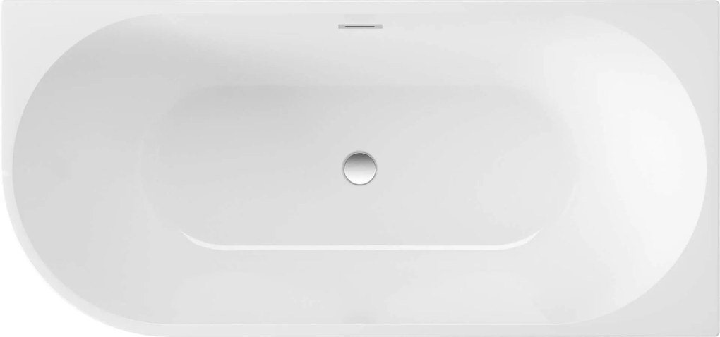 Deante Acrylic bathtub, rohová/free-standing, right - 160 cm