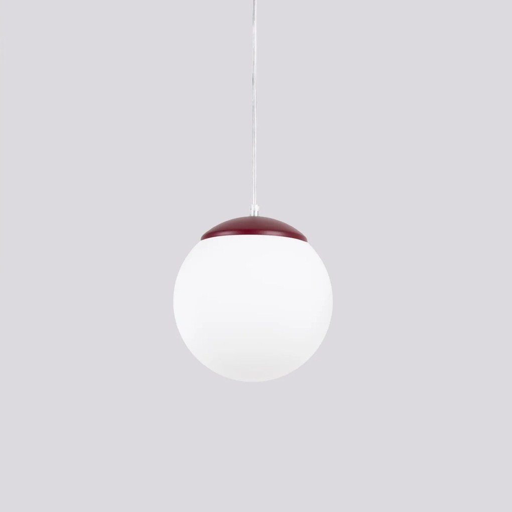 Sollux Lighting Závěsné svítidlo UGO 40 bordó