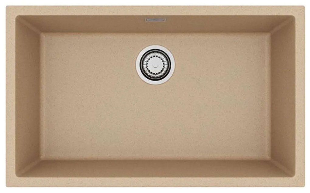 Alveus Omni - Granitový dřez 75x45 cm, beige 1150061
