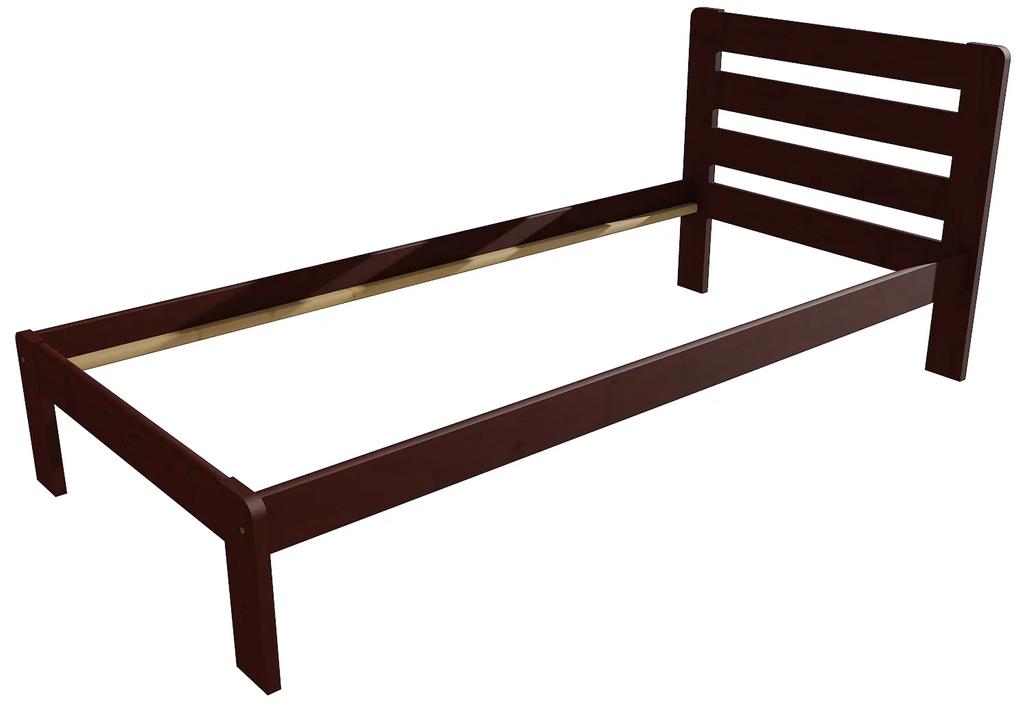 Vomaks Jednolůžková postel VMK001A Rozměr: 80 x 200 cm, Barva: surové dřevo