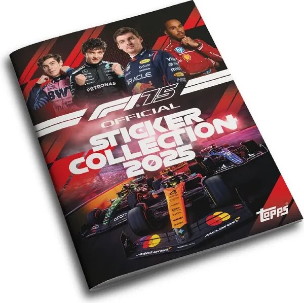 Samolepky Topps F1 2025 Special Anniversary Edition