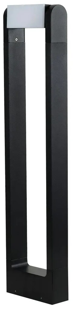 Venkovní stojací lampa Frame černá