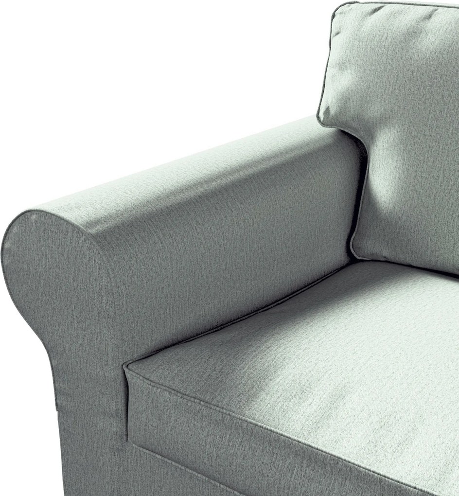 Potah na pohovku IKEA Ektorp 3-místná, rozkládací STARÝ MODEL PIXBO barva zelená látka pletený vzor