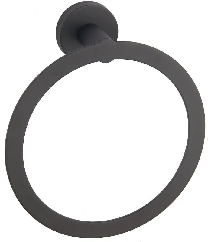 Mexen příslušenství, TIBER držák na ručníky Ring, černý, 7050532-70