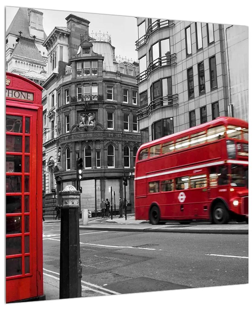Obraz londýnské telefonní budky (50x50 cm)