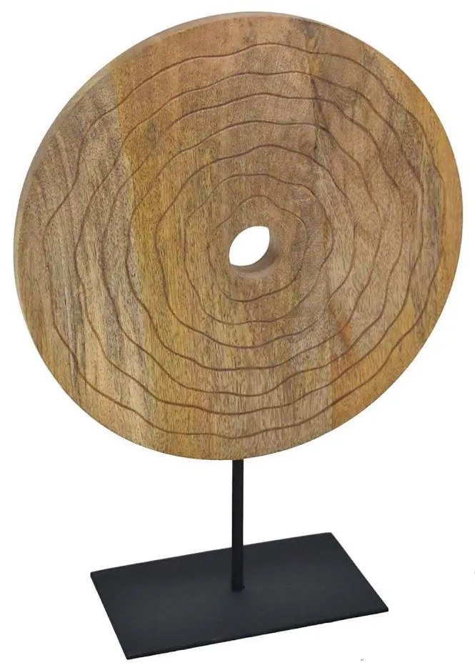 Eglo 427056 - Dekorace HOKUTA 35,5x26 cm dřevo/kov 427056