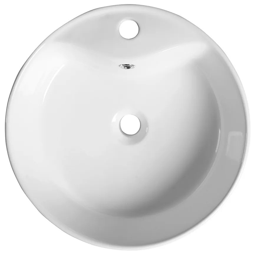 Sapho, YAKARTA keramické umyvadlo, průměr 46cm, na desku, BH7021