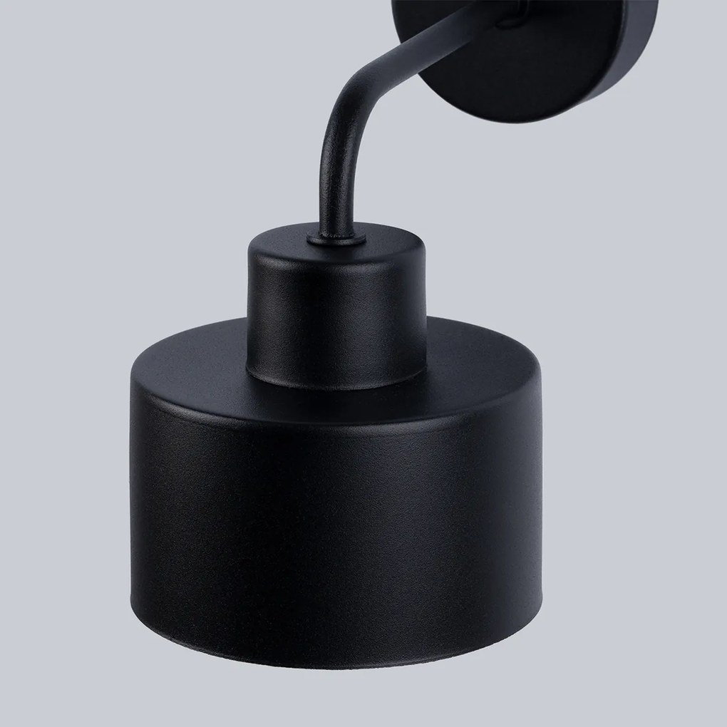 Sollux Lighting Nástěnné svítidlo SAVAR 1 Černá
