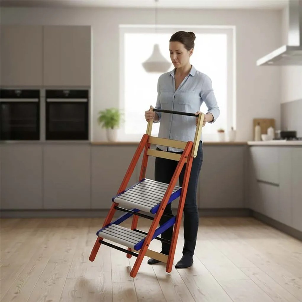 Dřevěný Kitchen Helper - dětský pomocník