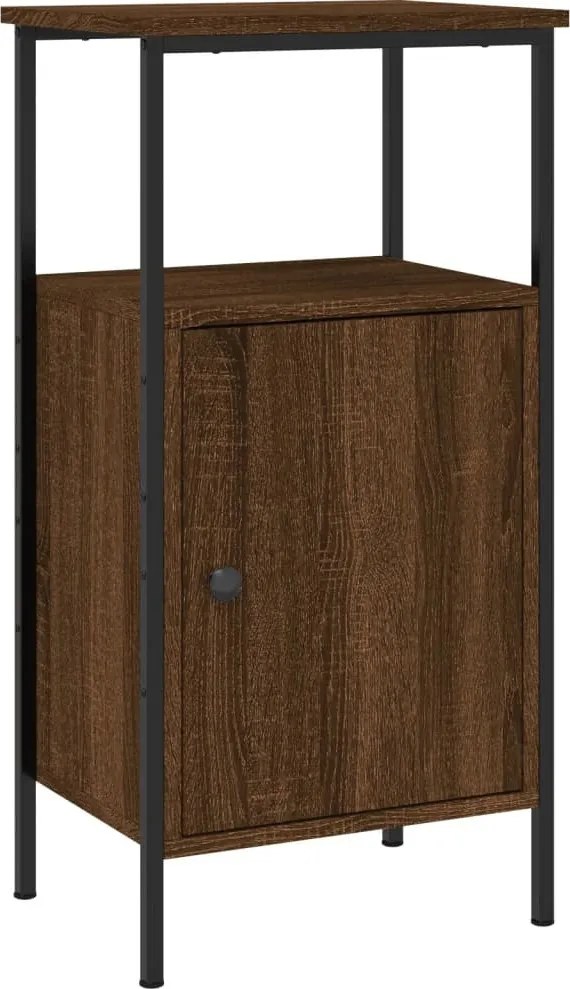 vidaXL Noční stolek 41 x 31 x 80 cm kompozitní dřevo [825925] Barva: Černá