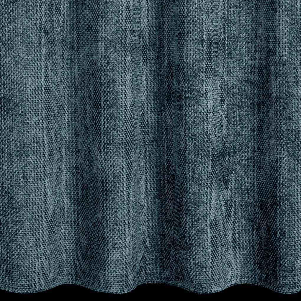 ZATEMŇOVACÍ ZÁVĚS NA KROUŽCÍCH ALETA 135X250 CM TMAVĚMODRÁ