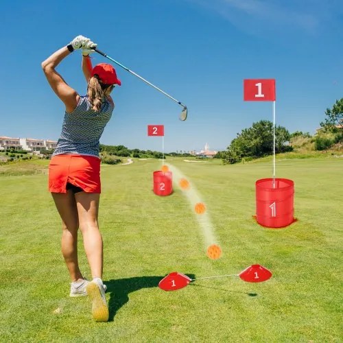 Backyard Golf Game 3jamková přenosná kyblíková golfová hra pro děti a dospělé