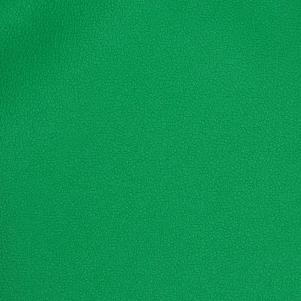 Petromila Masážní herní židle zelená a černá umělá kůže