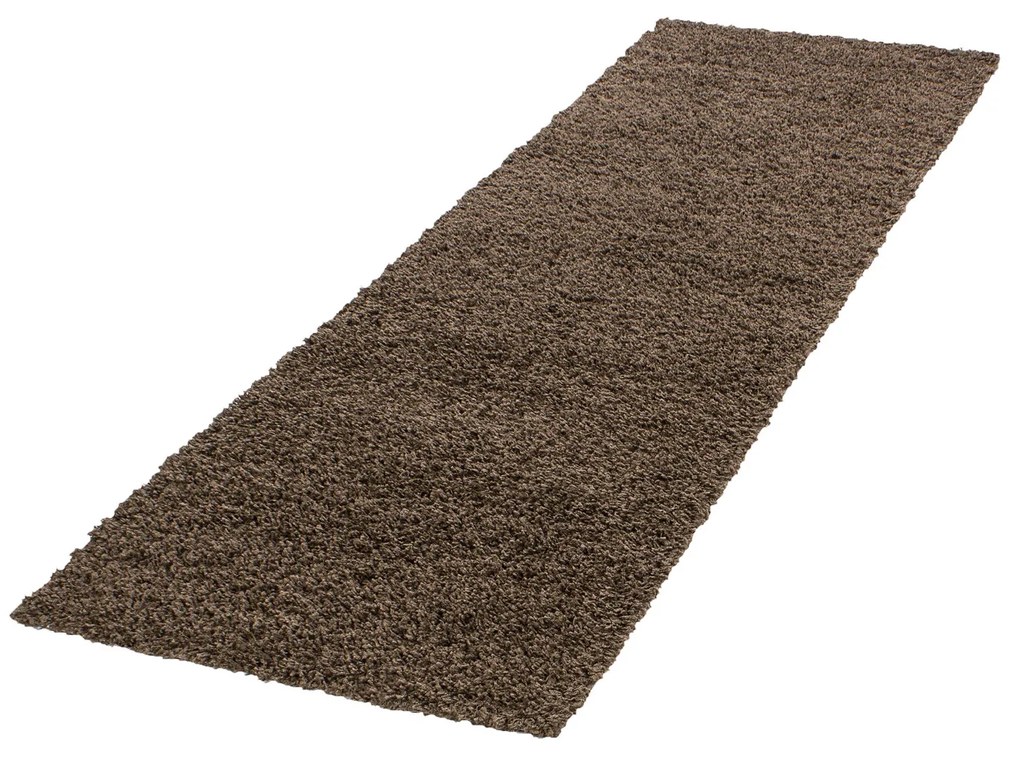 Ayyildiz Kusový koberec LIFE 1500, Hnědá Rozměr koberce: 60 x 110 cm