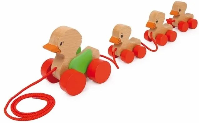 Dřevěná hračka Legler Duck Family