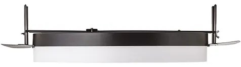 RENDL R12527 COIMBRA LED vestavné světlo, bezrámečková černá