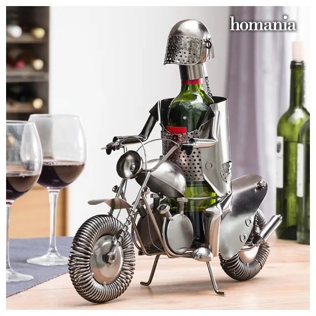 71-3144 DR Kovový stojan na víno Motorkář Homania
