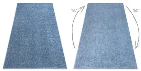 koberec, koberec metráž SANTA FE modrý 74 hladký, Jednotný jedn velikost 170x230 cm | krásné koberce cz