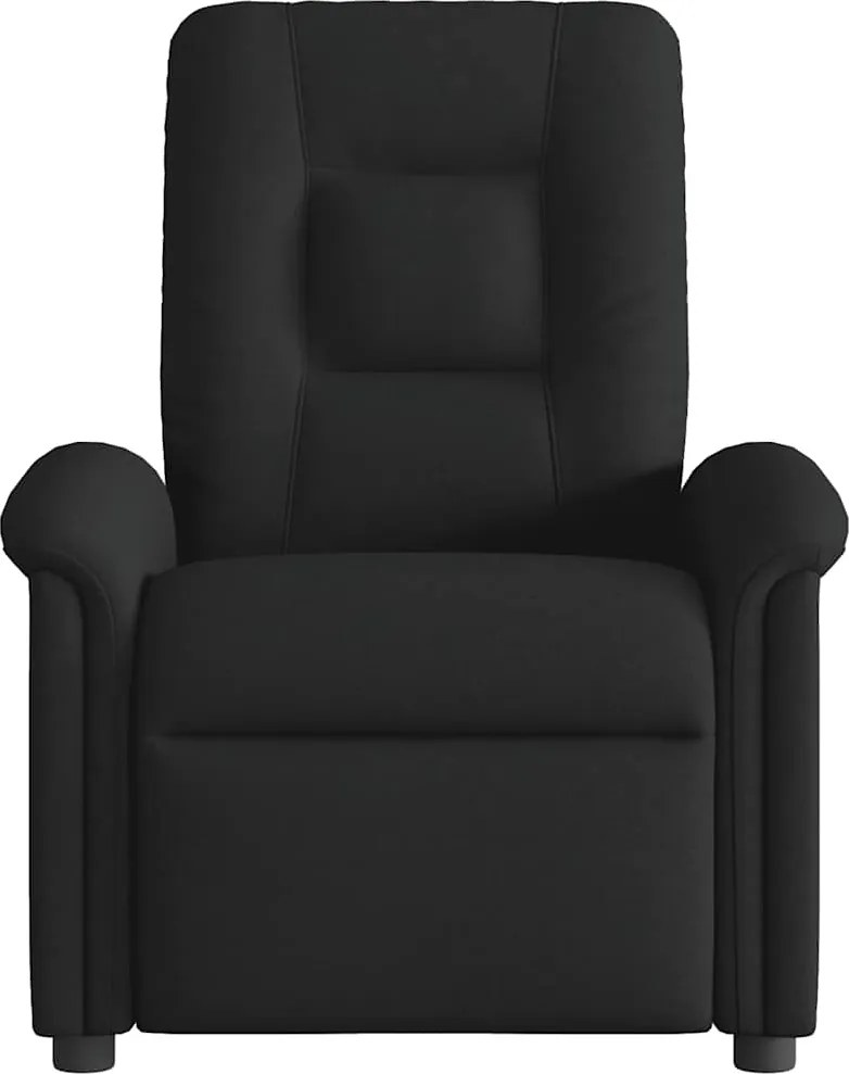 Elektrické polohovací křeslo černé textil 3303236