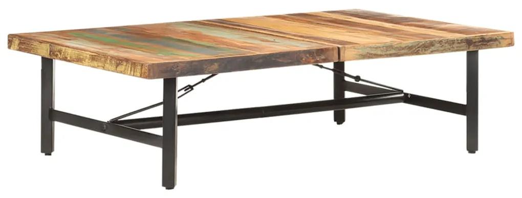Konferenční stolek 142 x 90 x 42 cm masivní recyklované dřevo,  320654