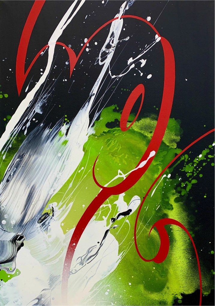 Fishero | rEd Rám: Černý, Velikost: 40 x 30 cm