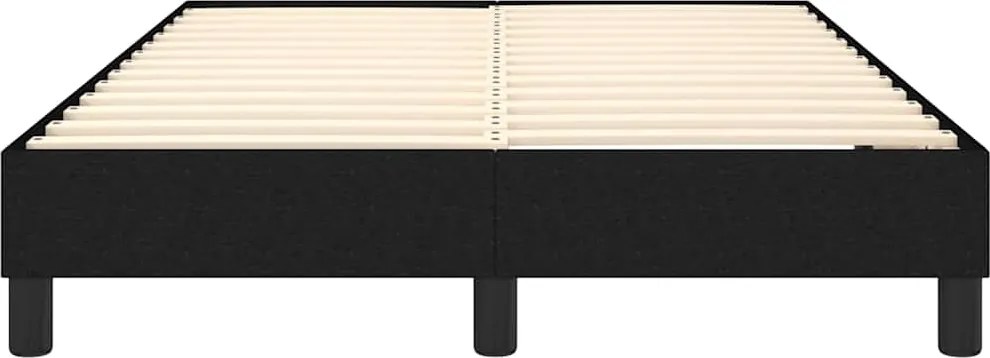 Rám postele s boxspringem černý 120 x 200 cm textil 3120502