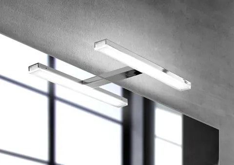 Sapho Sapho, ESTHER LED svítilna, 6 W, 280x62x131 mm, IP44, chrom, E26374CI