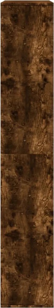Knihovna kouřový dub 100 x 33 x 187,5 cm kompozitní dřevo 3309379