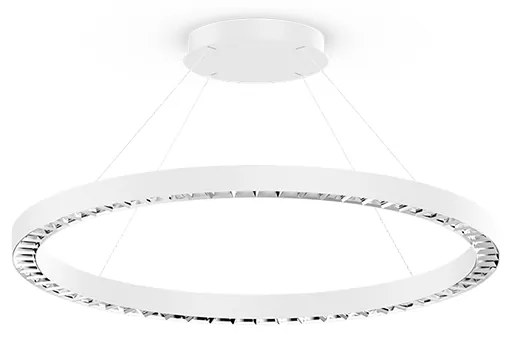 Závěsná kružnice Beto Circle  - svítidlo tvaru kružnice s nízkým UGR Barva: Bílá, Průměr: 807 mm, Teplota chromatičnosti: 4000 Kelvinů