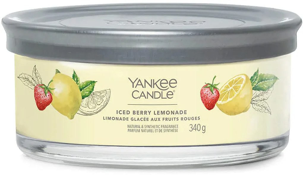 Yankee Candle – Signature Tumbler svíčka Iced Berry Lemonade (Ledová limonáda) Velikost: velká 567 g