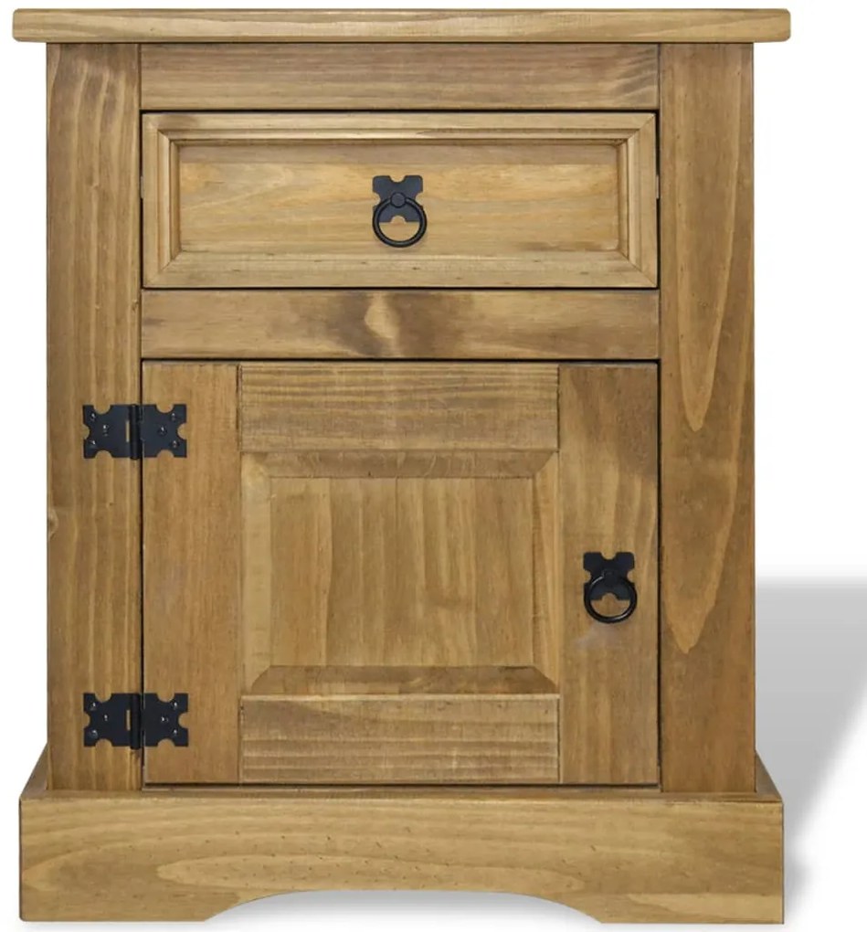 Noční stolek mexická borovice Corona 53 x 39 x 66 cm 243730
