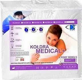 Antialergická přikrývka Dvojitá 200x200 Medical 4 Roční Období 800 g 1100 g