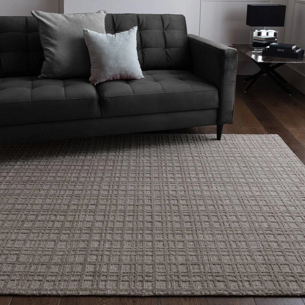 Tribeca Design Kusový koberec Berney Taupe Rozměry: 120x170 cm