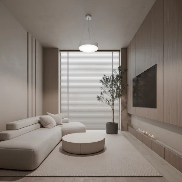 Lustr na lanku CLEO 3xE27/24W/230V pr. 40 cm bílá