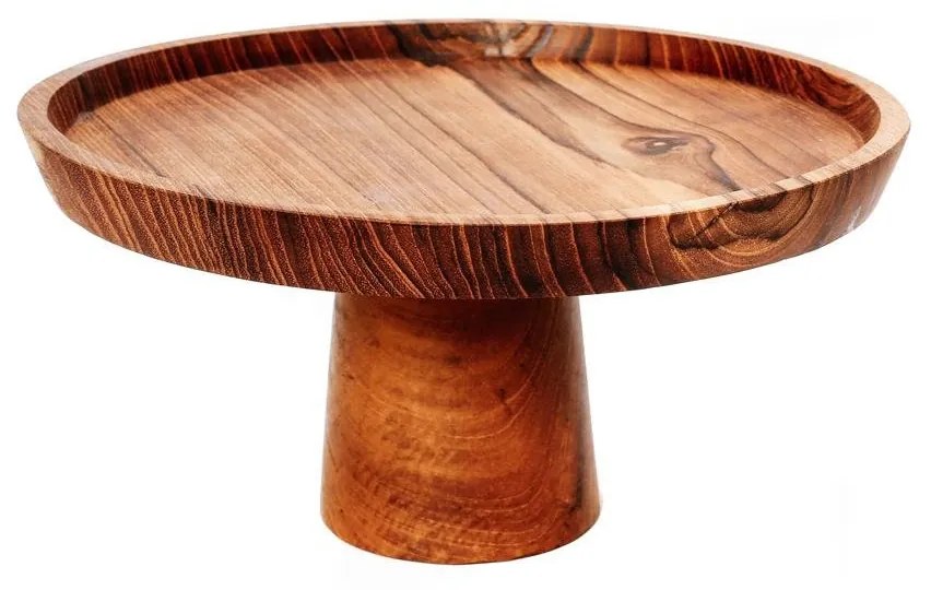 Podnos na dort Teak Cake Dish 24,5 cm  Bazar Bizar