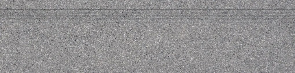 Schodovka Rako Block tmavě šedá 30x120 cm mat DCPVF782.1
