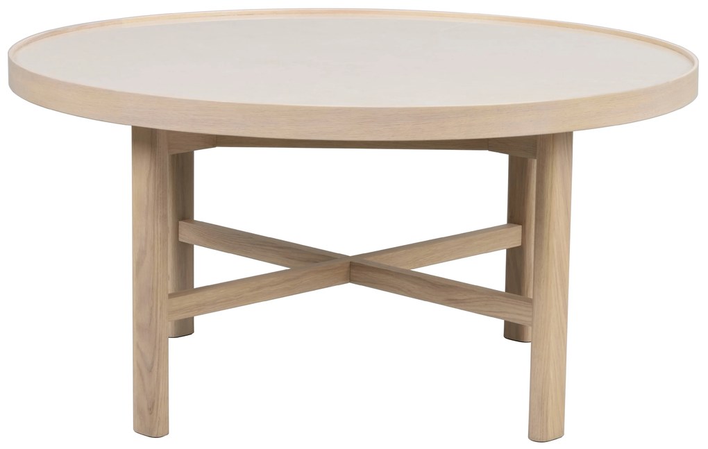 ROWICO Konferenční stolek MARSDEN světlý 90cm 121094