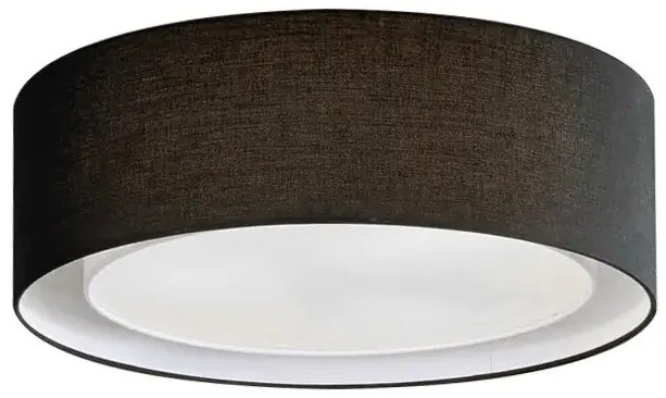 Minimalistické stropní svítidlo Milo černé