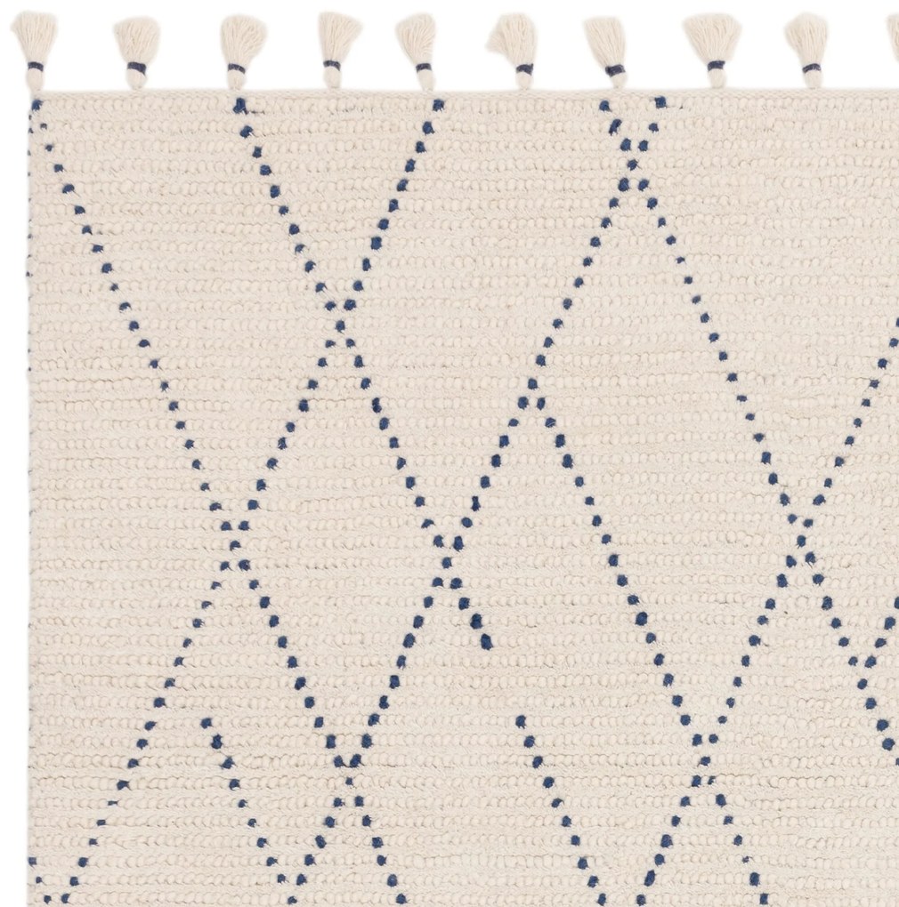 Tribeca Design Kusový koberec Livan Cream Blue Linear Rozměry: 160x230 cm