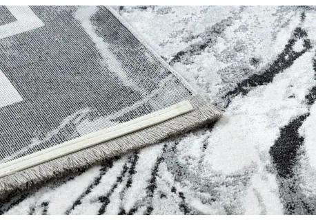 Dywany Luszczow Kusový koberec TULS střapce 51210 Mramor antracit Rozměr koberce: 80 x 150 cm