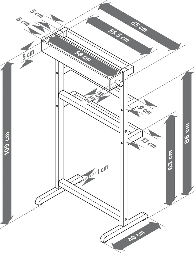 Tchibo - Němý sluha - barva: hnědá