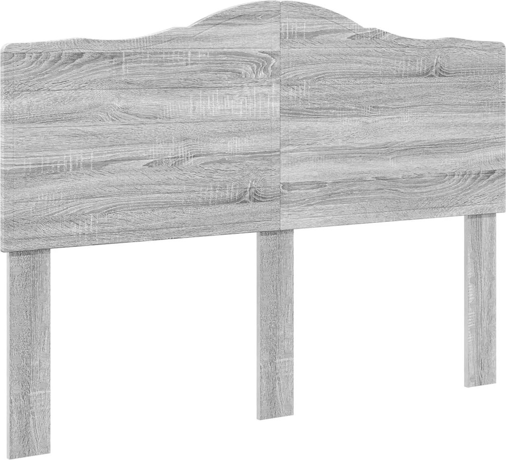 Rám postele Šedá Sonoma 150 x 200 cm Masivní borové dřevo 3413295