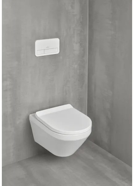 Villeroy & Boch 8M70S101 - Záchodové prkénko ARCHITECTURA SoftClose bílá