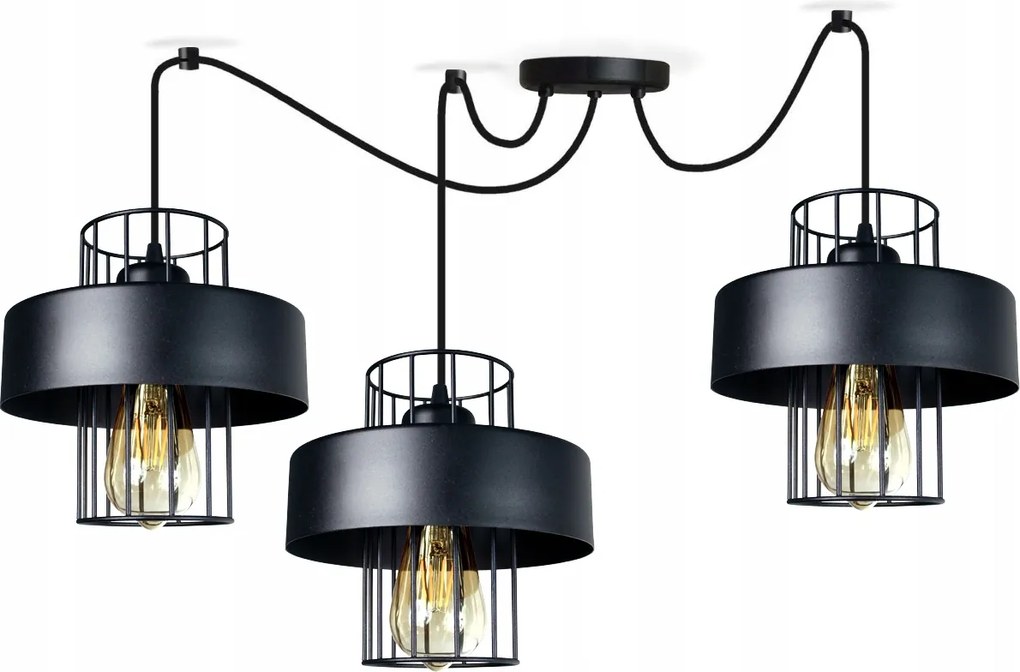 Závěsná lampa Light Dark Loft Prestige E27