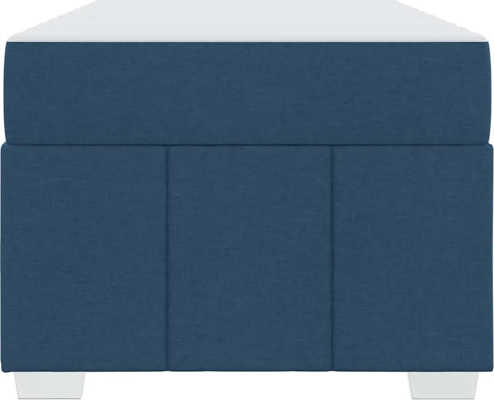 Rám postele s matrací Modrá 90 x 200 cm textil 3398264