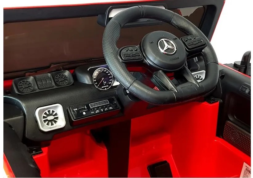 Tomido Elektrické autíčko Mercedes G63 AMG MAXI červené