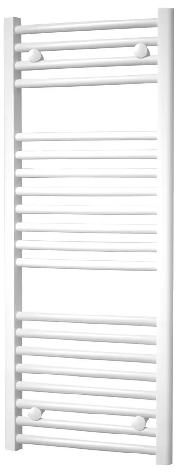 Mereo otopný žebřík rovný 450x1850 mm ocel bílý MT04