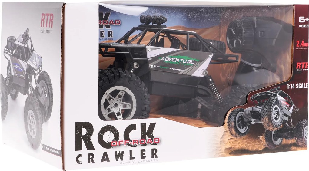 Ramiz Crawler Rock SHAKE 1:14 R/C na dálkové ovládání, zelený