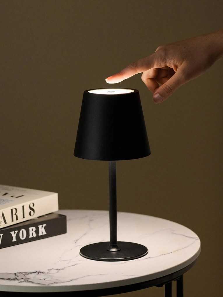 Sinsay - Moderní stolní LED lampa - černá